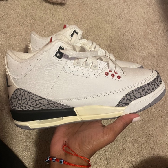 Jordan | Shoes | White Cement 3s Reimagined | Poshmark
